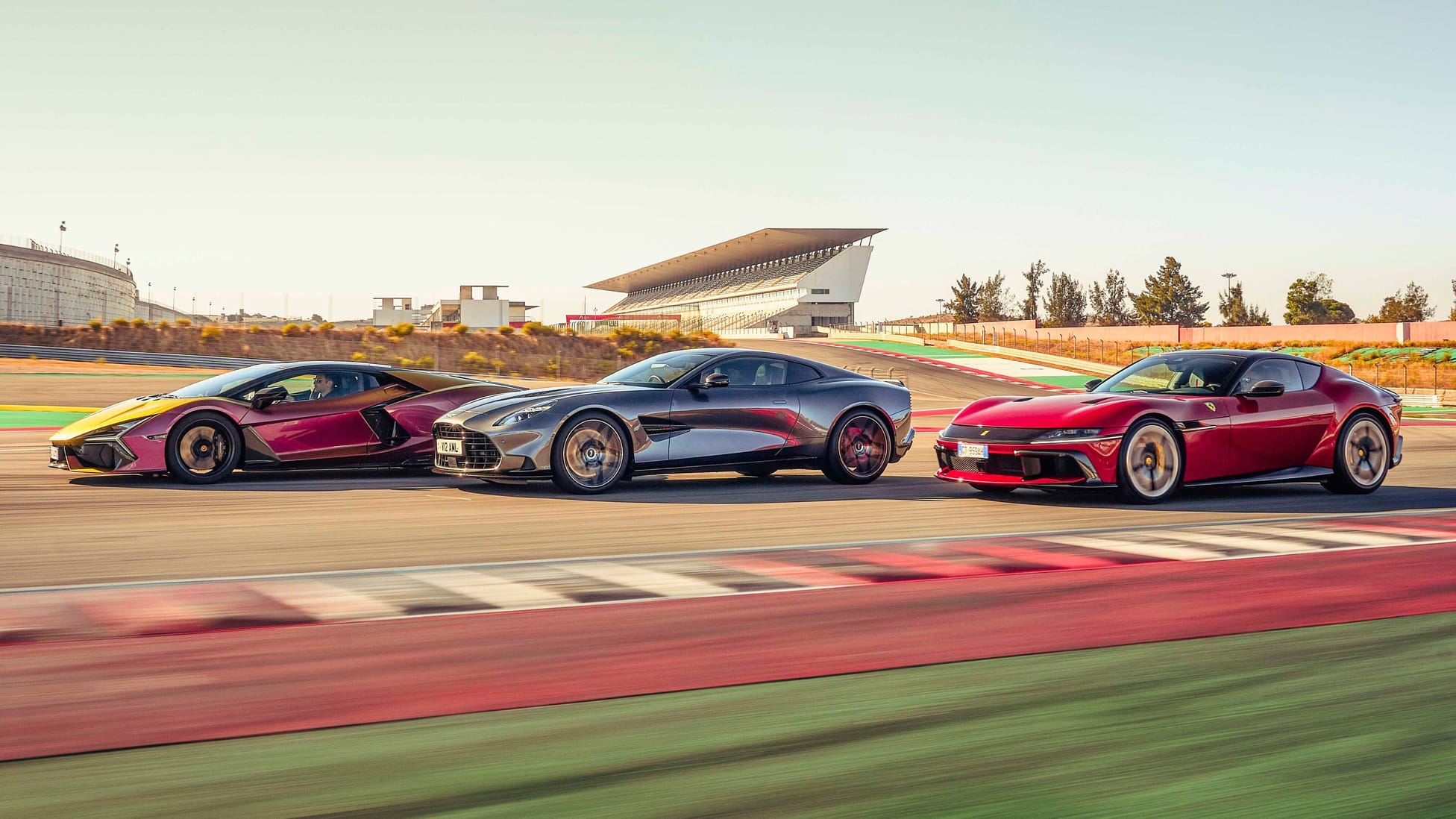 V12 for victory: Aston Martin Vanquish vs Ferrari 12Cilindri vs Lamborghini Revuelto | Top Gear